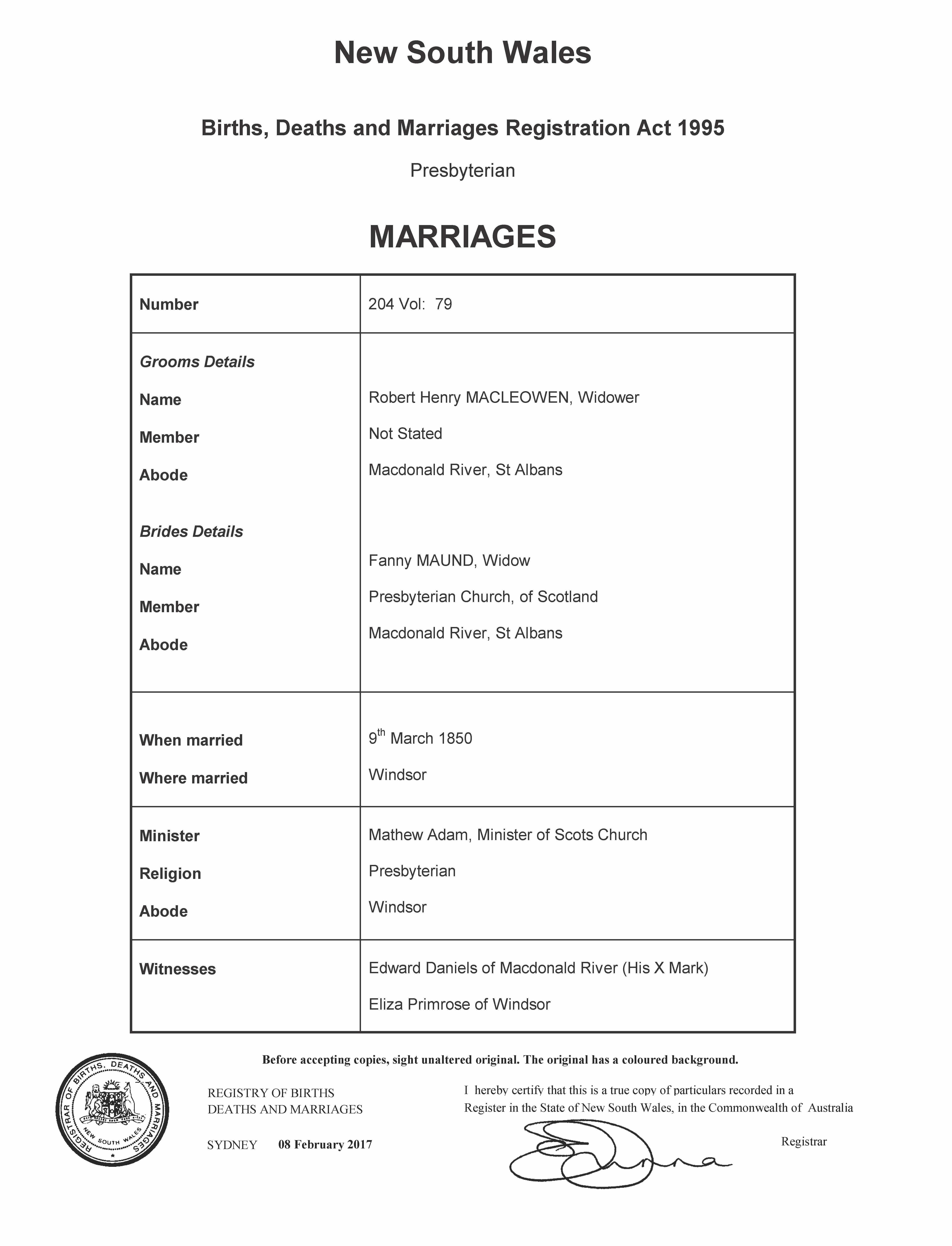 Isabella McDonald Maund (1837-1870) – The Tagney Hood